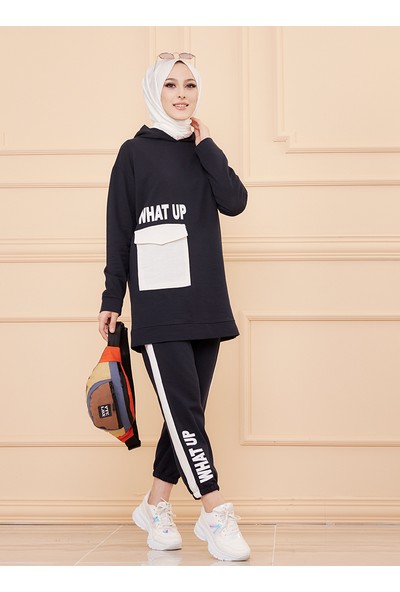 Tunik&pantolon Ikili Takım - Lacivert - Tofisa