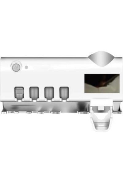 Shopset Akıllı Diş Macunu Sıkacagı ve Uv Sterilizatör Fırça Tutucu