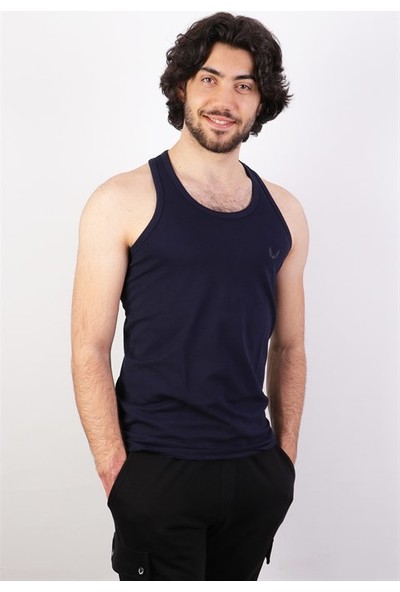 Rich Erkek Lacivert Sporcu Atlet