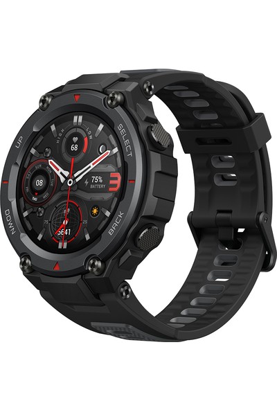Amazfıt T-Rex Pro Black Akıllı Saat Amazfıt T-Rex Pro Black Akıllı Saat