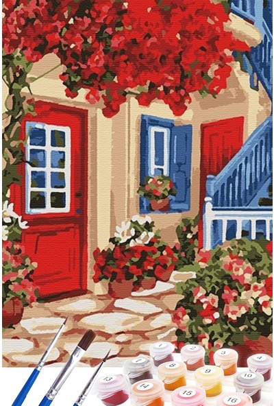 Sayılarla Boyama Tablo Seti Kanvas Fırça Boya Dahil 40 x 50 cm Sayılarla Boyama Tablo Seti Kanvas Fırça Boya Dahil 40 x 50 cm