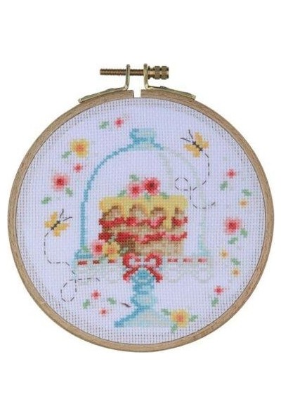 Tuva Kanaviçe Etamin Kiti Meyveli Pasta BCS10