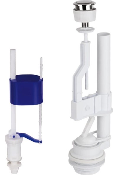 Gama Tek Basmalı Rezervuar İç Takım Plastik