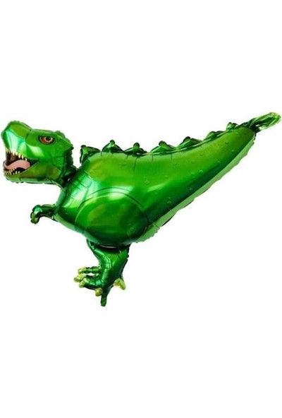 Parti Dünyası Yeşil Dinozor Folyo Balon 75x99 Cm