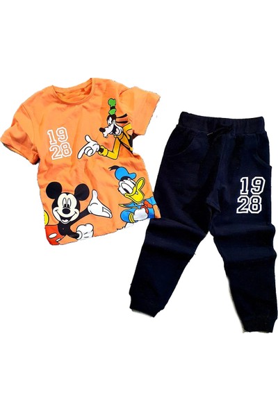 Pomegranate Mickey Mouse Desenli Eşofman Takımı