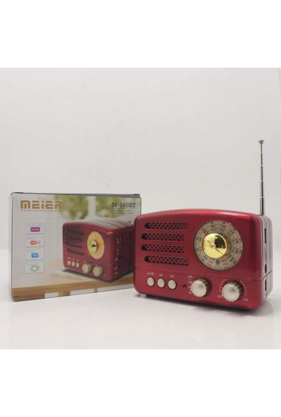 Babil Meıer M-160bt Bluetooth Fm/Am/Sw 3band Usb/Tf/ Radyo Babil Meıer M-160bt Bluetooth Fm/Am/Sw 3band Usb/Tf/ Radyo