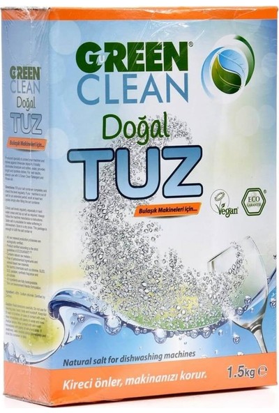Green Clean Organik Bulaşık Makinesi Tuzu 1500 ml