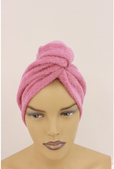 Ender Home Düğmeli Saç Kurulama Bonesi Bukle Baş Havlusu Saç Kurutma Bonesi