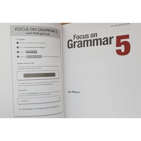 Pearson Education Yayıncılık Focus On Grammar 5 Student's Book ...