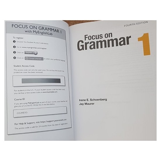 Pearson Education Yayıncılık Focus On Grammar 1 Student's Kitabı