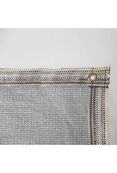 Fileambalaj %95'lik 2 Metre Enli - Gri - Gölgelik File, Çit Filesi, Branda File - Şeritli Halkalı Fileambalaj %95'lik 2 Metre Enli - Gri - Gölgelik File, Çit Filesi, Branda File - Şeritli Halkalı