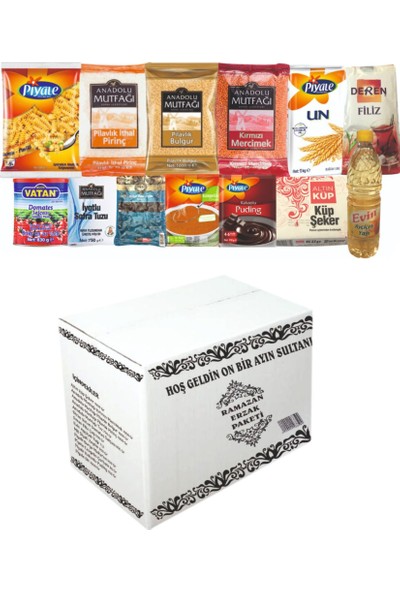 Arda Ramazan Bereket Paketi - 13 Çeşit