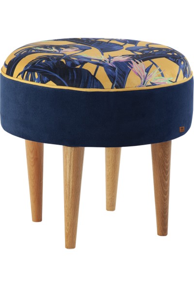 Wolf Ahşap Ayaklı Bench Puf