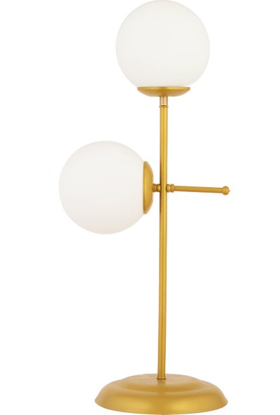 GÜNAY 2Lİ GOLD CAMLI ABAJUR