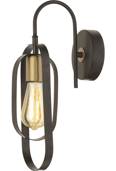 Koza siyah eskitme yatak başı aplik Koza siyah eskitme yatak başı aplik