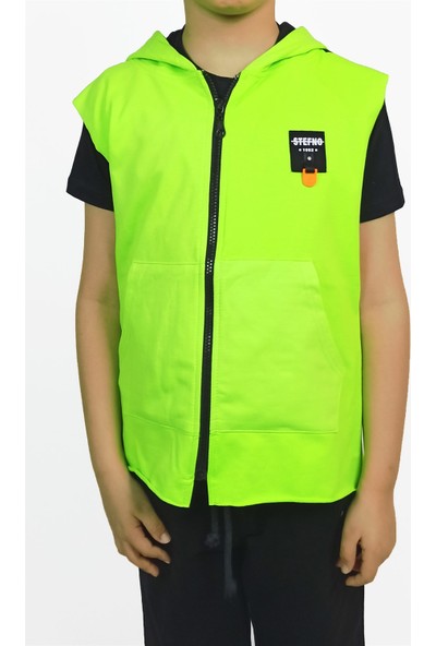 B&C'ousin Kapüşonlu-Neno Sarı Yelek B&C'ousin Kapüşonlu-Neno Sarı Yelek