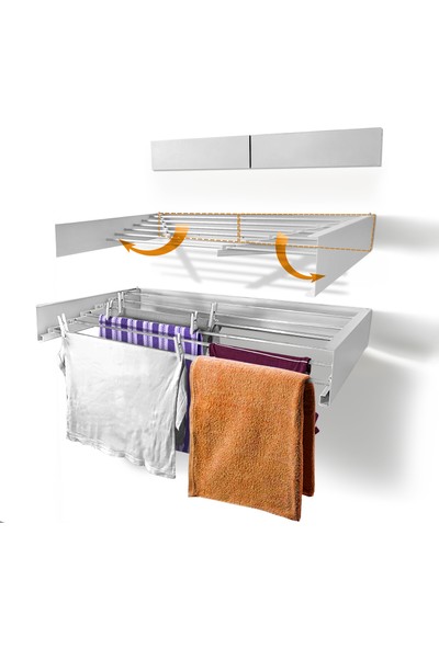 Urban Nouk Modern Çamaşır Kurutma Askısı 6 m.