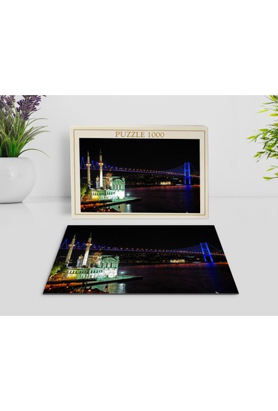 Bk İstanbul Manzara 1000 Parça Profesyonel Puzzle-26 Bk İstanbul Manzara 1000 Parça Profesyonel Puzzle-26