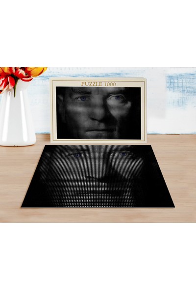 Bk Atatürk Tasarımlı 1000 Parça Profesyonel Puzzle-17 Bk Atatürk Tasarımlı 1000 Parça Profesyonel Puzzle-17