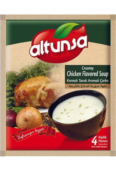 Altunsa Hazır Çorba Kremalı Tavuk 60 gr