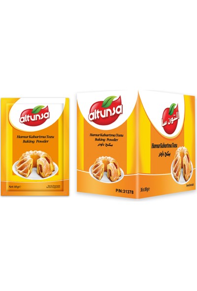 Altunsa Kabartma Tozu 10 gr x 36 Adet