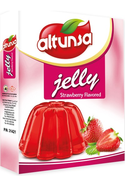 Altunsa Jel Çilek Aromalı 85 gr Altunsa Jel Çilek Aromalı 85 gr