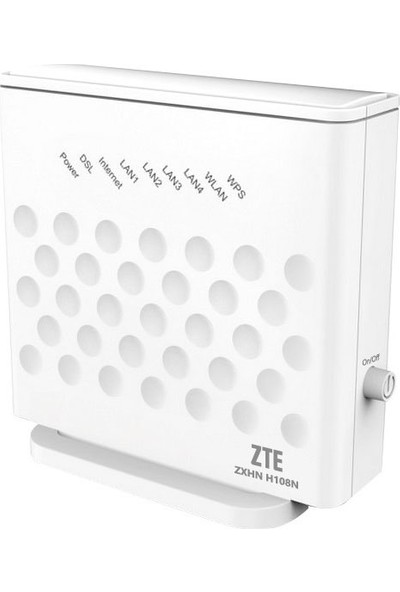 Zte Zxhn H108N Usb+Ethernet 4 Port 300 Mbps Adsl2+ Kablosuz Modem (Ttnet) Zte Zxhn H108N Usb+Ethernet 4 Port 300 Mbps Adsl2+ Kablosuz Modem (Ttnet)