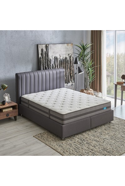 Yataş Bedding Ionic Energy Somni 3'Lü Yatak Baza Başlık Set Çift Kişilik 160X200 Cm Yataş Bedding Ionic Energy Somni 3'Lü Yatak Baza Başlık Set Çift Kişilik 160X200 Cm