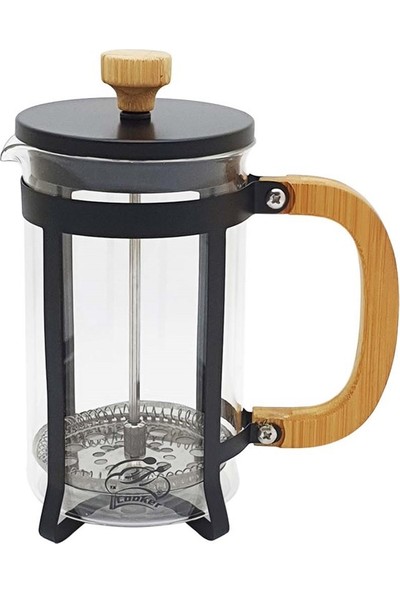 Cooker Bambu French Press 600 ml. Siyah