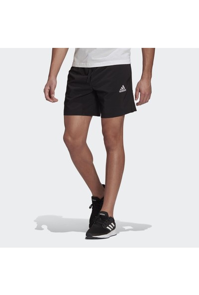 adidas Aeroready Essentials Chelsea Small Logo Erkek Şort GK9602 adidas Aeroready Essentials Chelsea Small Logo Erkek Şort GK9602