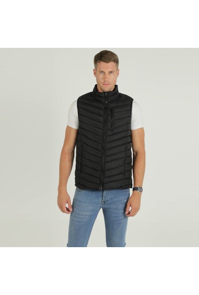Öncü Erkek Şişme Yelek 3 Cepli Fermuarlı