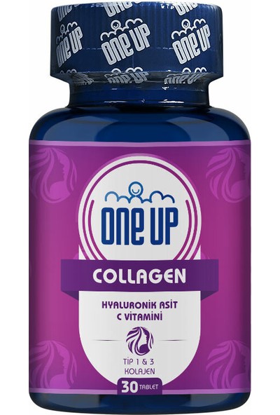 One Up Collagen Hyaluronic Acid 30 Tablet One Up Collagen Hyaluronic Acid 30 Tablet