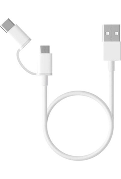 Samsung Kombo Kablo Micro ve Type-C DG930DW (Samsung Türkiye Garantili)