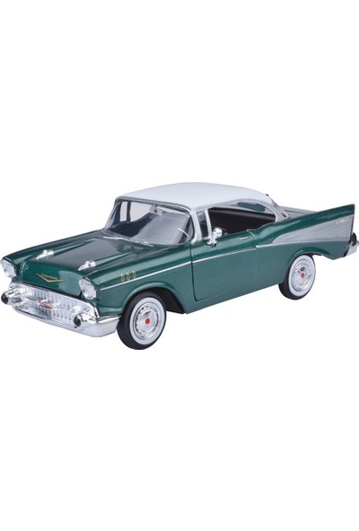 Vardem Motormax 1/24 1957 Chevy Bel Air Yeşil Vardem Motormax 1/24 1957 Chevy Bel Air Yeşil