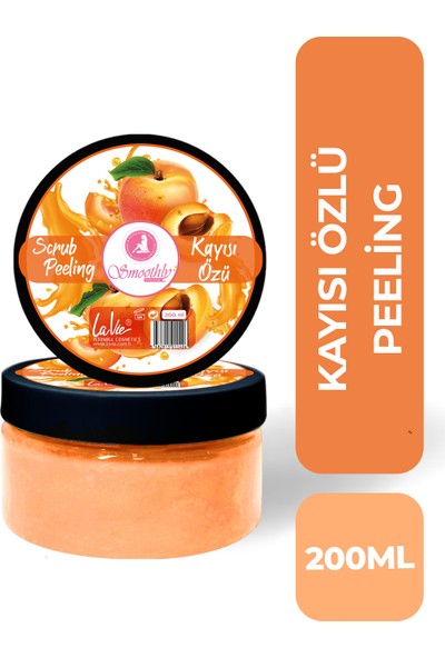 Smoothly Kayısı Özlü Canlandırıcı & Yumuşatıcı El Ayak Bakım Peelingi 200ML Smoothly Kayısı Özlü Canlandırıcı & Yumuşatıcı El Ayak Bakım Peelingi 200ML