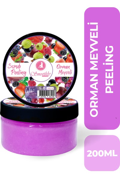Smoothly Orman Meyveli Canlandırıcı & Yumuşatıcı El Ayak Bakım Peelingi 200ML Smoothly Orman Meyveli Canlandırıcı & Yumuşatıcı El Ayak Bakım Peelingi 200ML