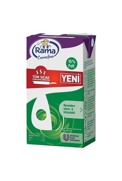 Rama Krema Sıcak Uygulama 1 Lt Rama Krema Sıcak Uygulama 1 Lt