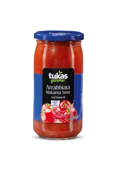 Tukaş Arabiatta Makarna Sosu 360 Gr
