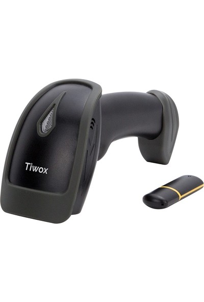 Tıwox El 1d Laser VSK-117 Kablosuz El Tipi Barkod Okuyucu (50METRE Mesafeye Kadar)