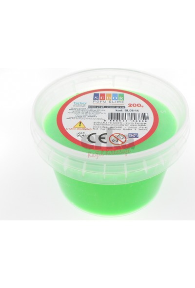 Südor Boya Pofu Slime 200 gr Neon Yeşil Südor Boya Pofu Slime 200 gr Neon Yeşil