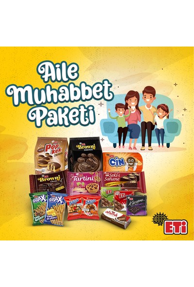 Eti Aile Muhabbet Paketi 14’lü Eti Aile Muhabbet Paketi 14’lü