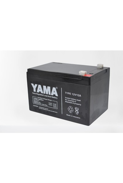 Yama Bakımsız Kuru Akü-Oyuncak Araba Aküsü 12V 12A