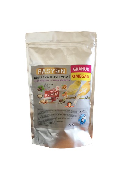 Rasyon Kanarya Kuşu Granür - 450 gr