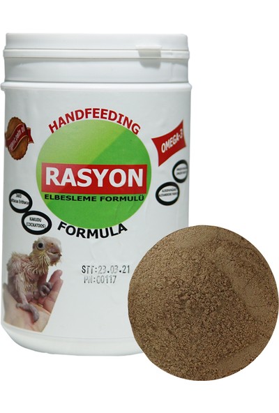 Rasyon Hand Feed ( Elle Besleme) - 0,700 kg Rasyon Hand Feed ( Elle Besleme) - 0,700 kg