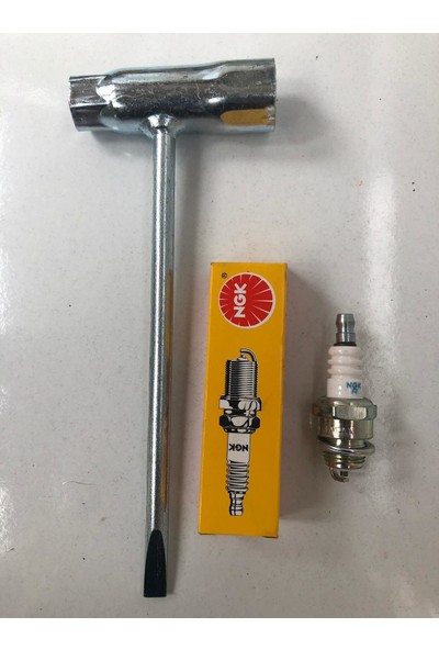 Falcon Ngk Buji+Buji Anahtarı Motorlu Tırpan ve Testere Uyumlu Falcon Ngk Buji+Buji Anahtarı Motorlu Tırpan ve Testere Uyumlu