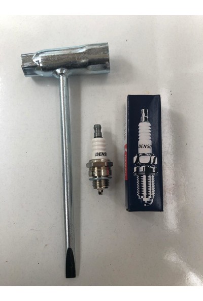 Falcon Denso Buji+Buji Anahtarı Motorlu Tırpan ve Testere Uyumlu Falcon Denso Buji+Buji Anahtarı Motorlu Tırpan ve Testere Uyumlu