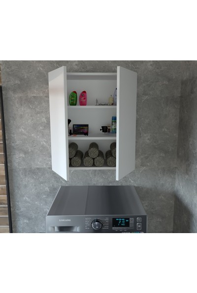 Bell Asma Dolap Beyaz