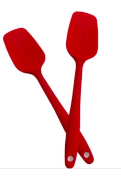 Multiamo Silikon Kırmızı Spatula 2 Adet Multiamo Silikon Kırmızı Spatula 2 Adet