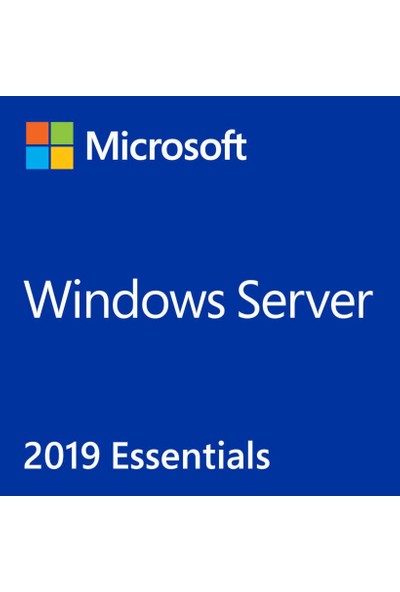 Microsoft Lenovo 7S05001RWW Windows Server 2019 Essentials Sunucu Yazılımı Microsoft Lenovo 7S05001RWW Windows Server 2019 Essentials Sunucu Yazılımı