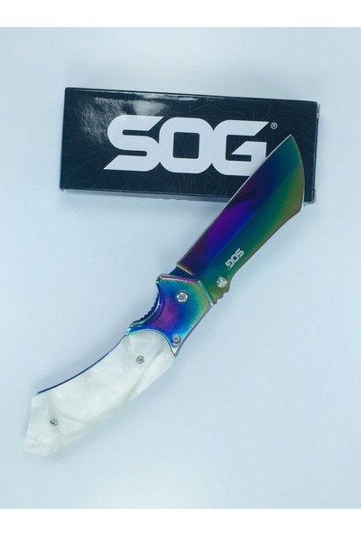 Angel Of Life Sog 0183 Raınbow Corne Eloksal Av Çakısı Angel Of Life Sog 0183 Raınbow Corne Eloksal Av Çakısı